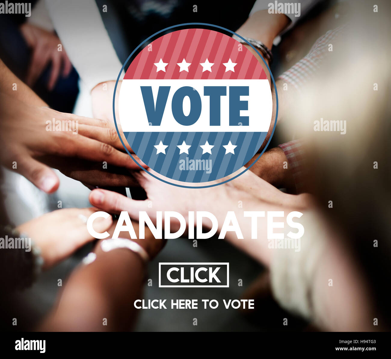 Candidate Candidates Choosing Diversity Vote Concept Stock Photo - Alamy