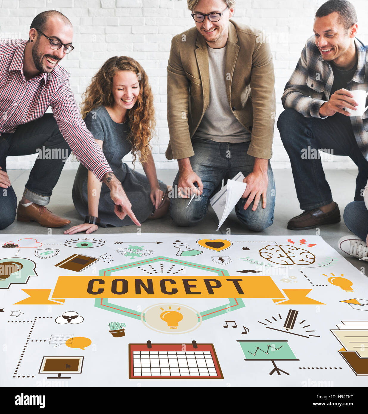 Conceptualize Conception Conceptual Ideas Plan Concept Stock Photo - Alamy