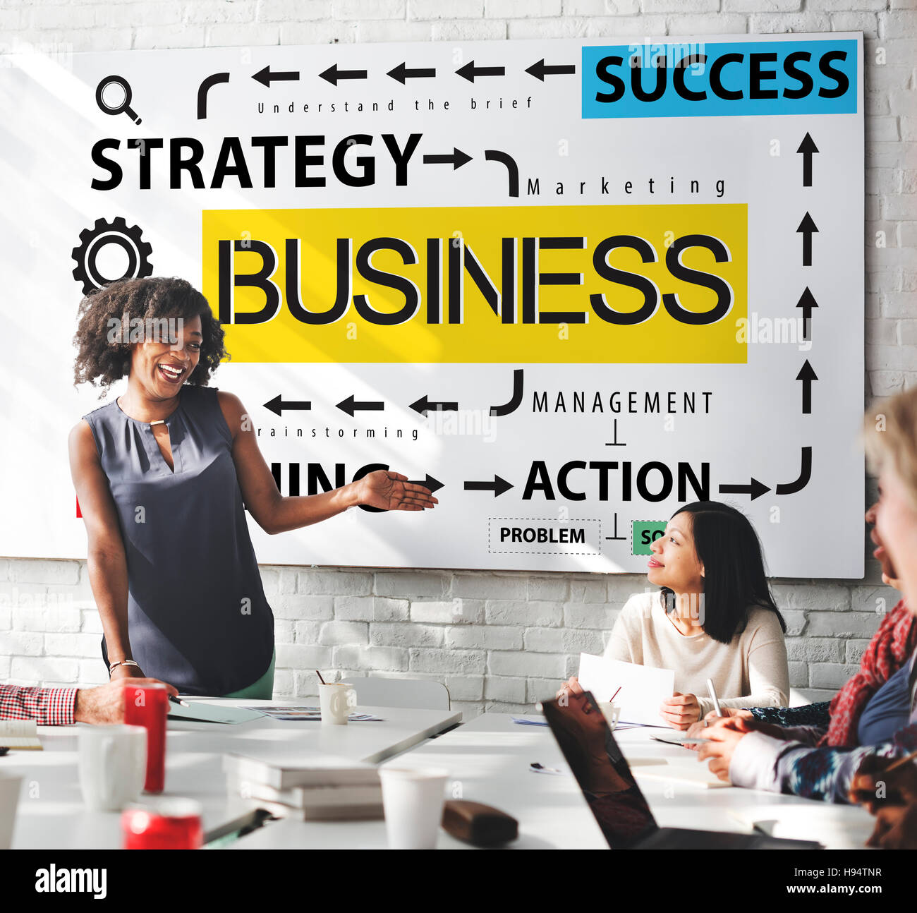 Business Planning Strategy Success Action Concept Stock Photo - Alamy