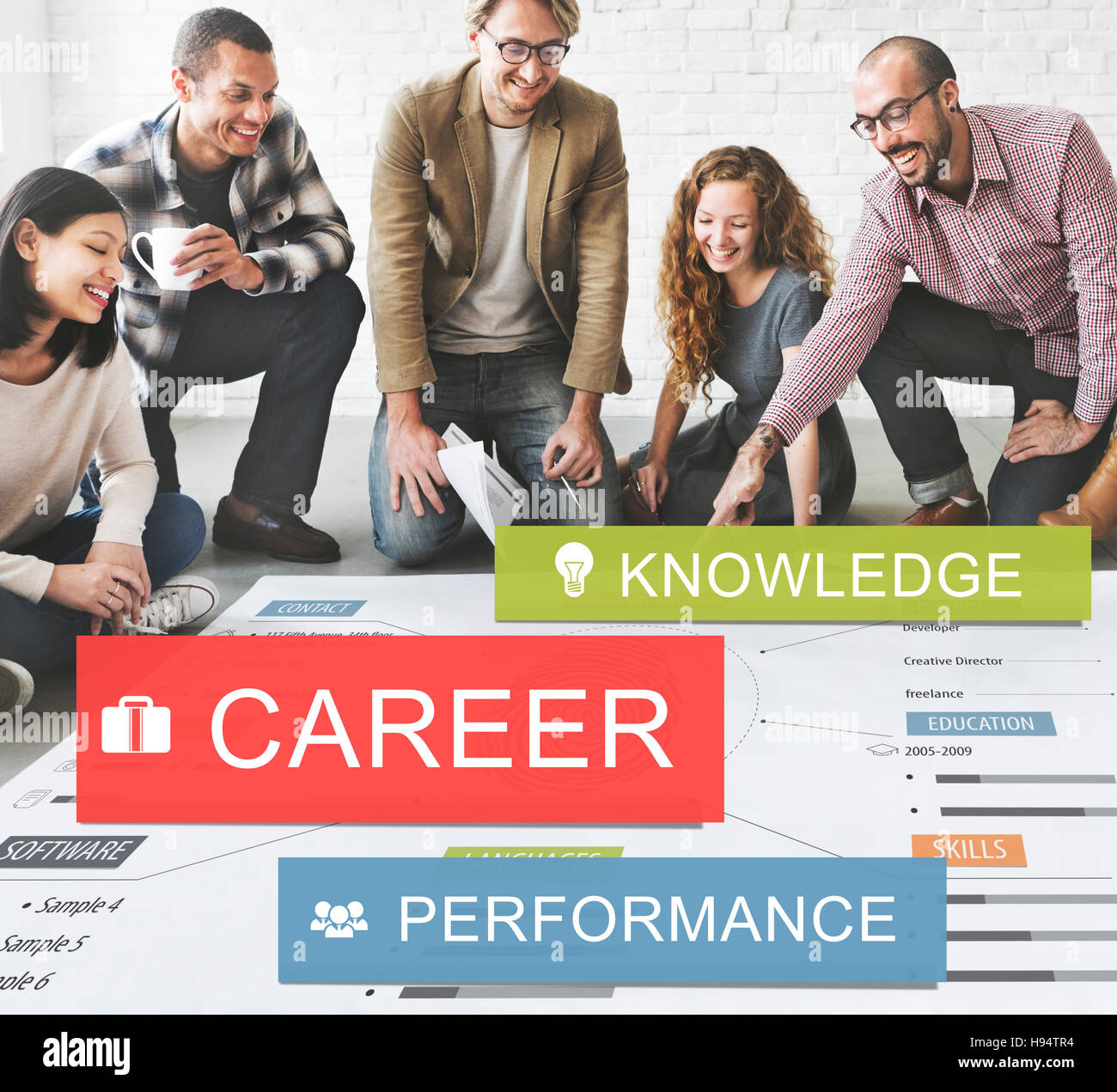 Knowledge word hi-res stock photography and images - Alamy