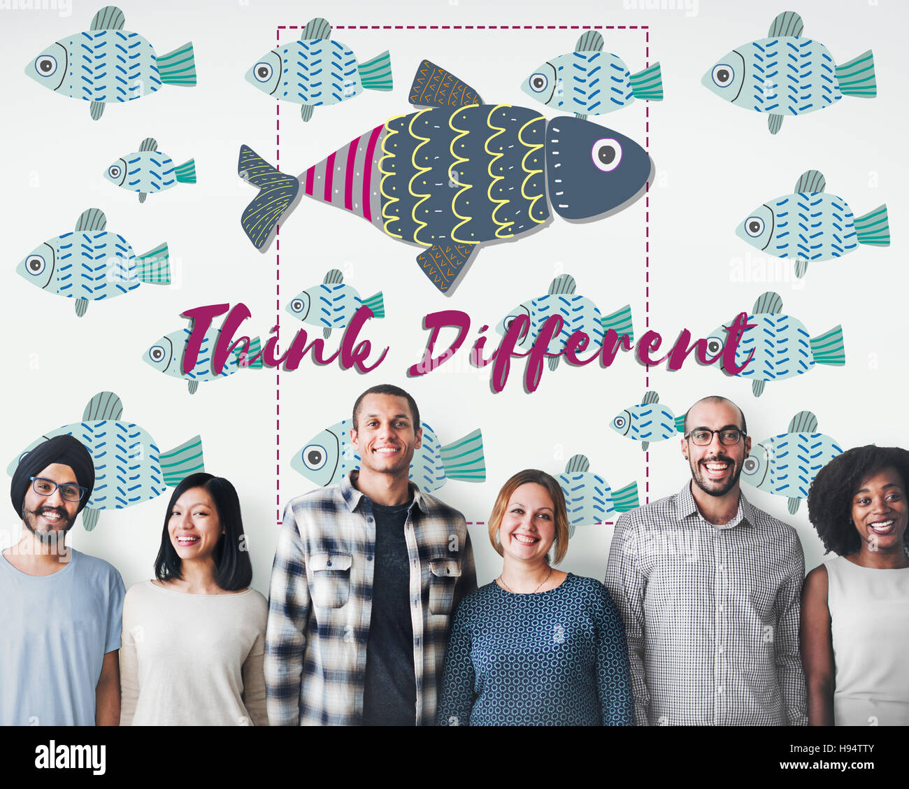 Different people character individuality hi-res stock photography and ...