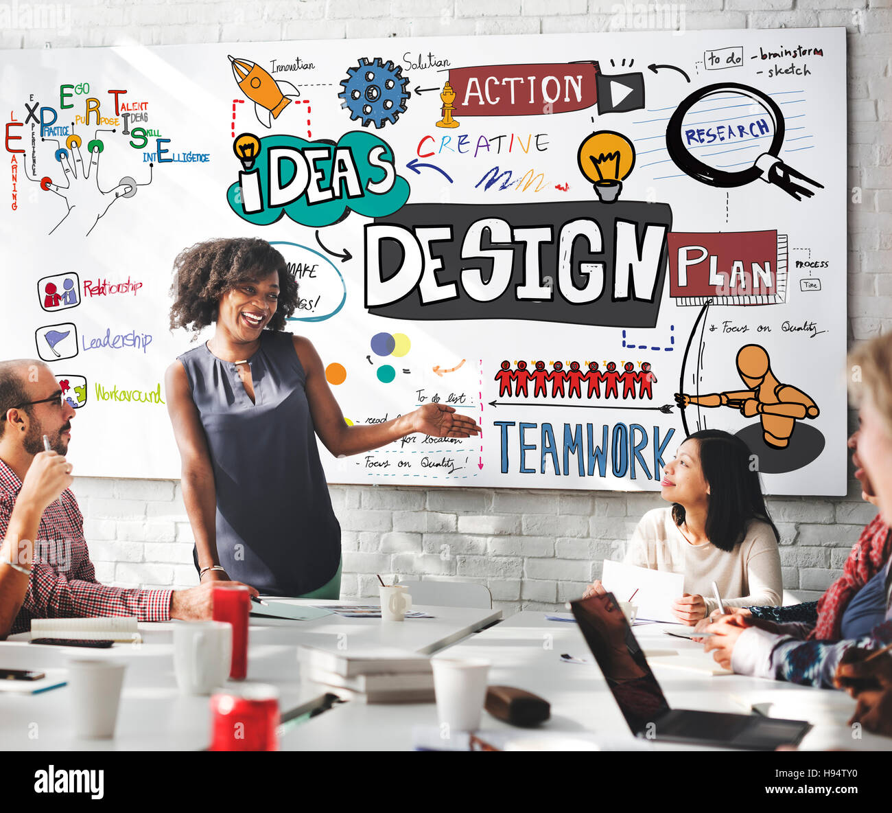 Design Creative Inspiration Ideas Concept Stock Photo - Alamy