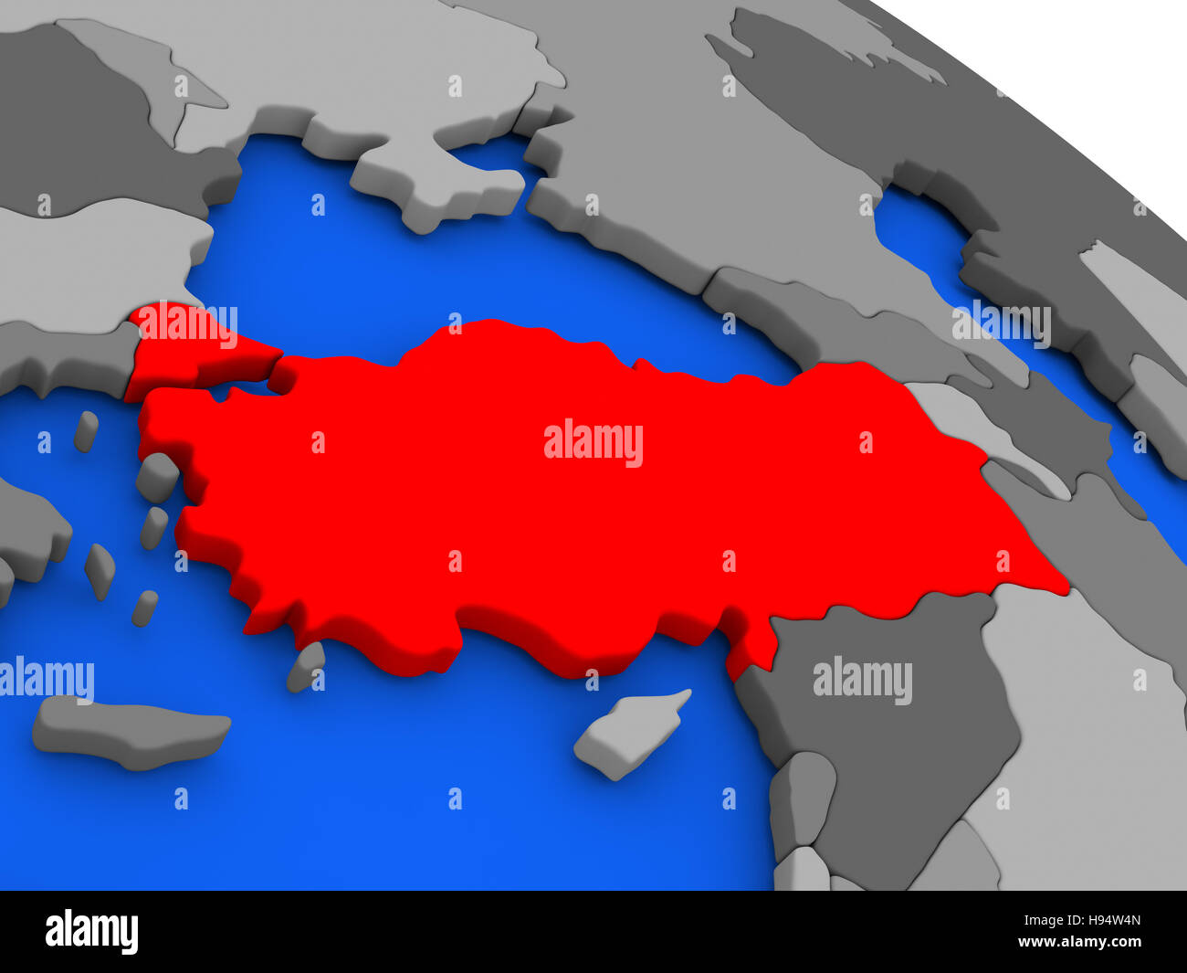 Turk map hi-res stock photography and images - Alamy