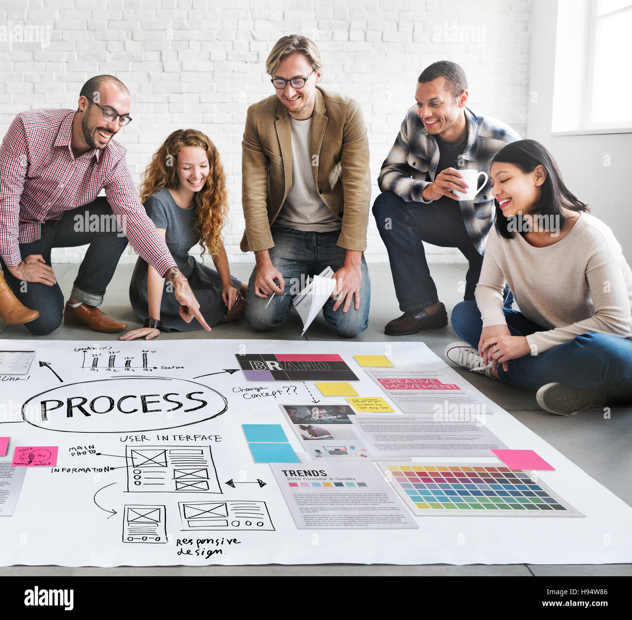 Process Action Activity Practice Procedure Task Concept Stock Photo - Alamy