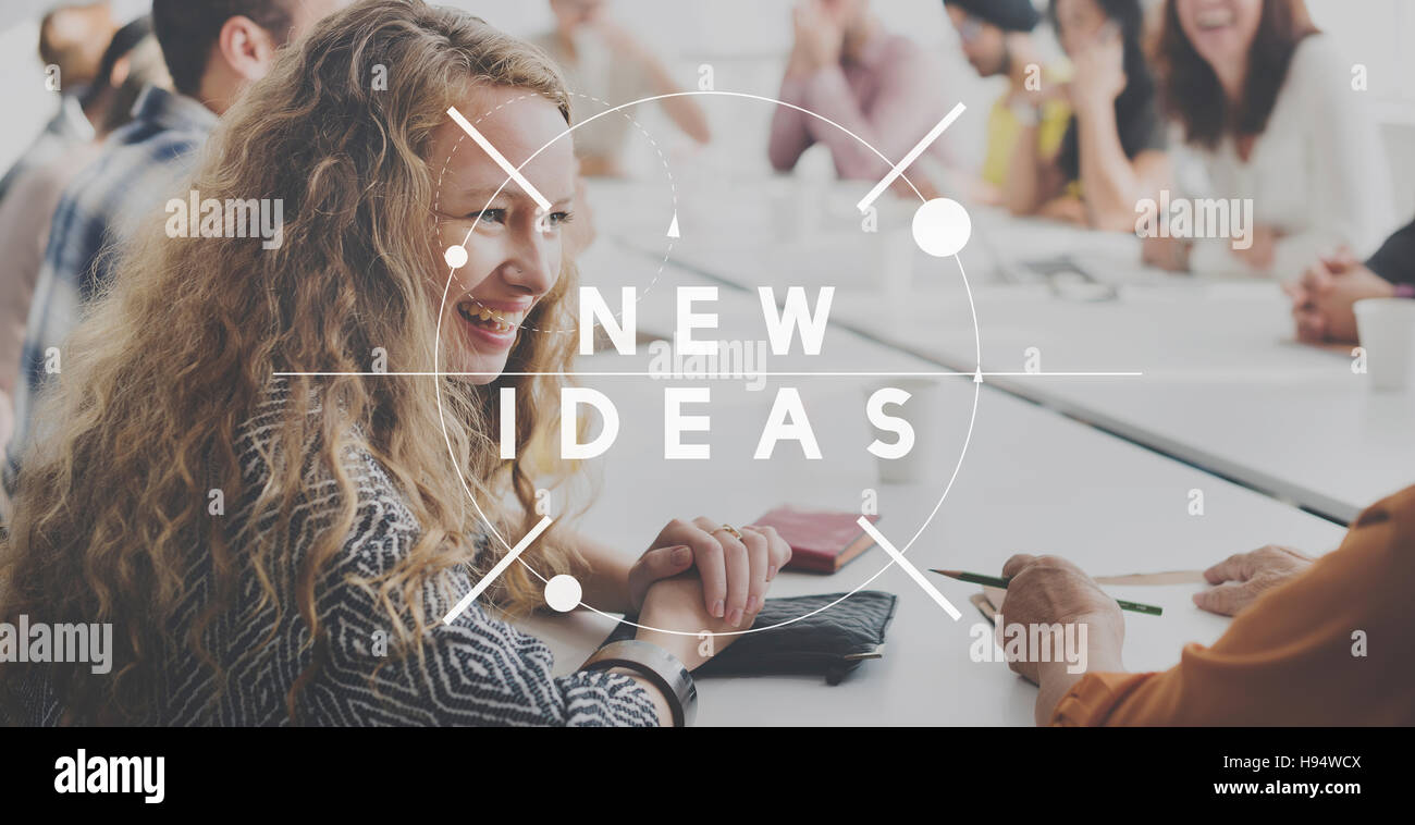 New Ideas Creativity Design Inspiration Imagination Concept Stock Photo ...