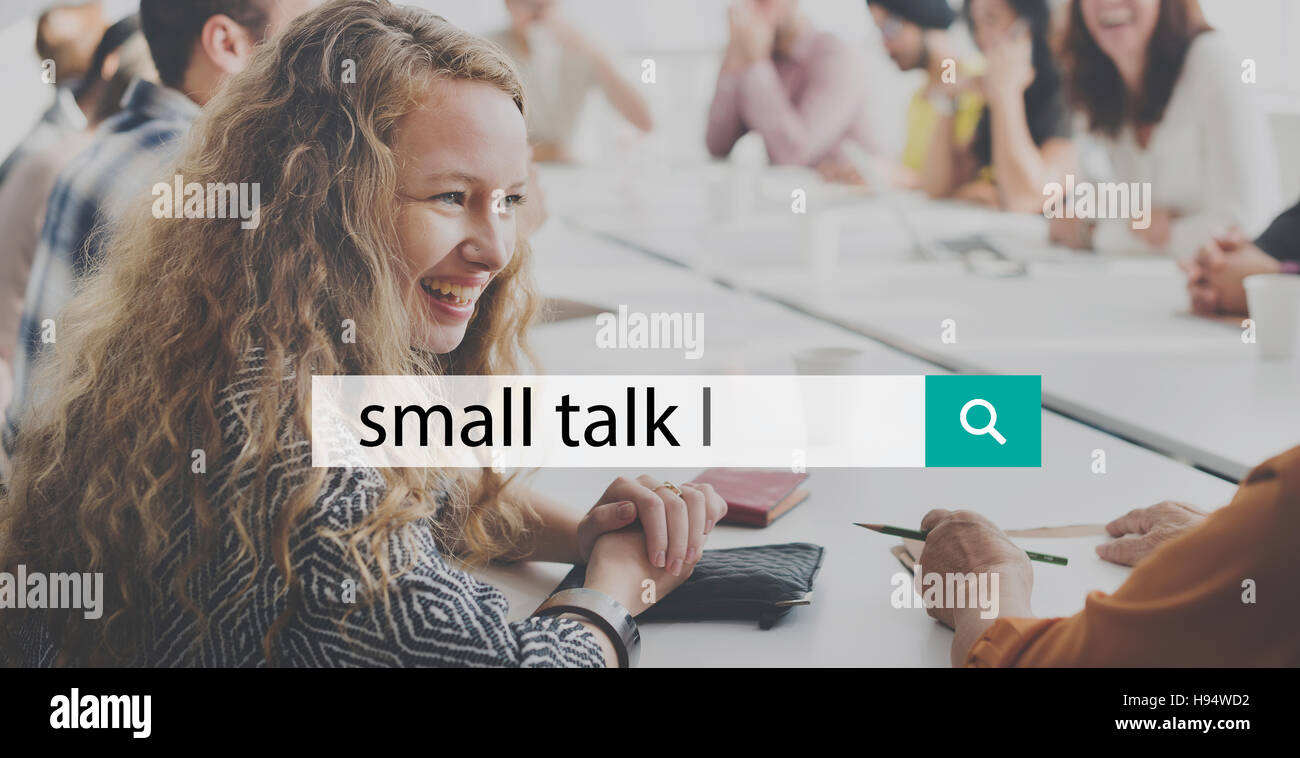 Small talk gossip hi-res stock photography and images - Alamy