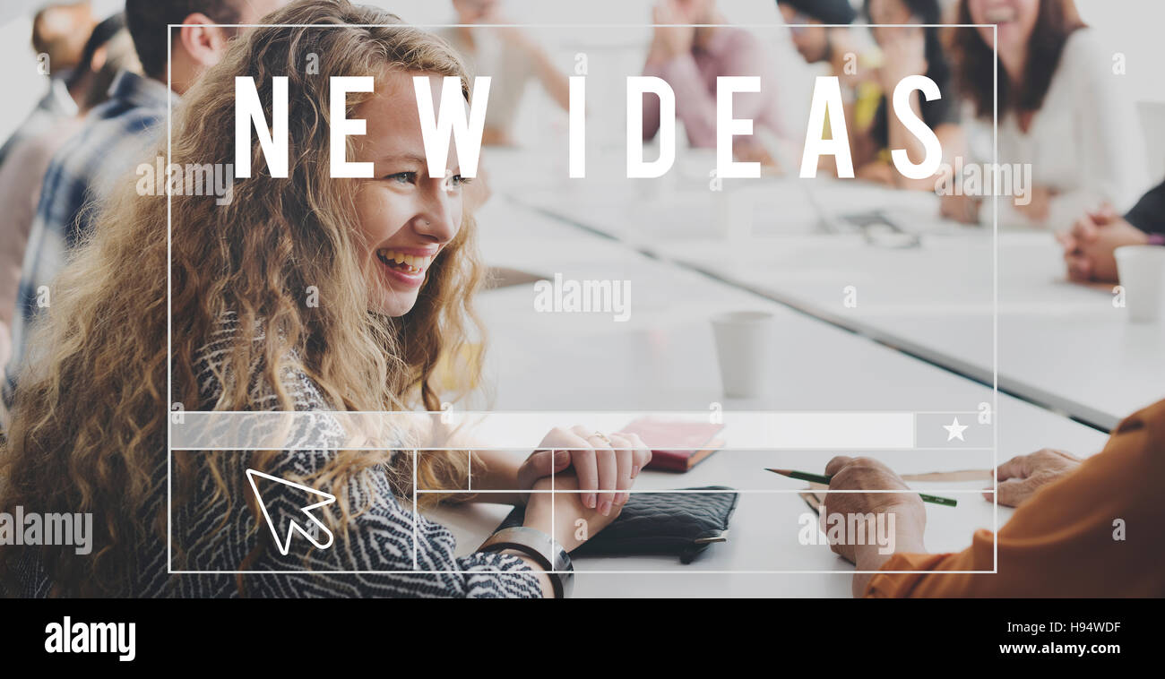 New Ideas Creativity Design Inspiration Imagination Concept Stock Photo ...