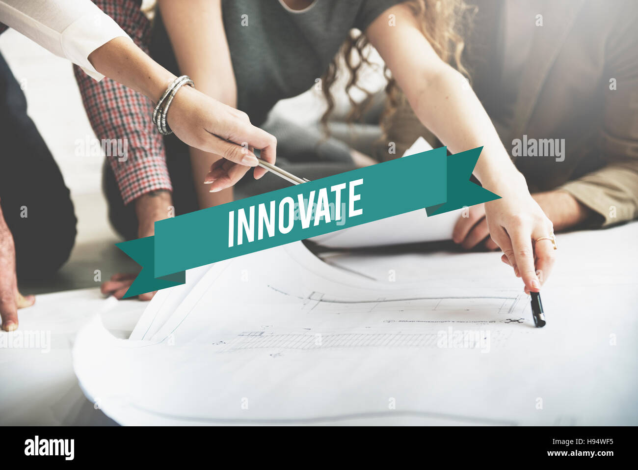 Innovate Fresh Ideas Invention Progress Concept Stock Photo - Alamy