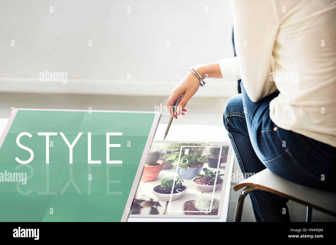 Style Design Creativity Trends Concept Stock Photo - Alamy