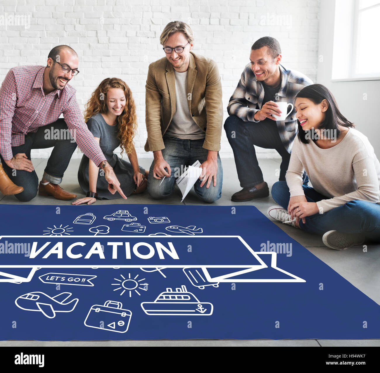 Traveling Destination Journey Holiday Concept Stock Photo - Alamy