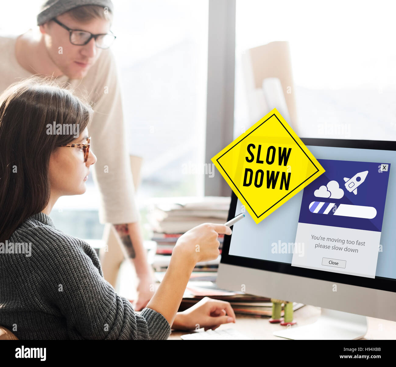 Reduce relax hi-res stock photography and images - Alamy