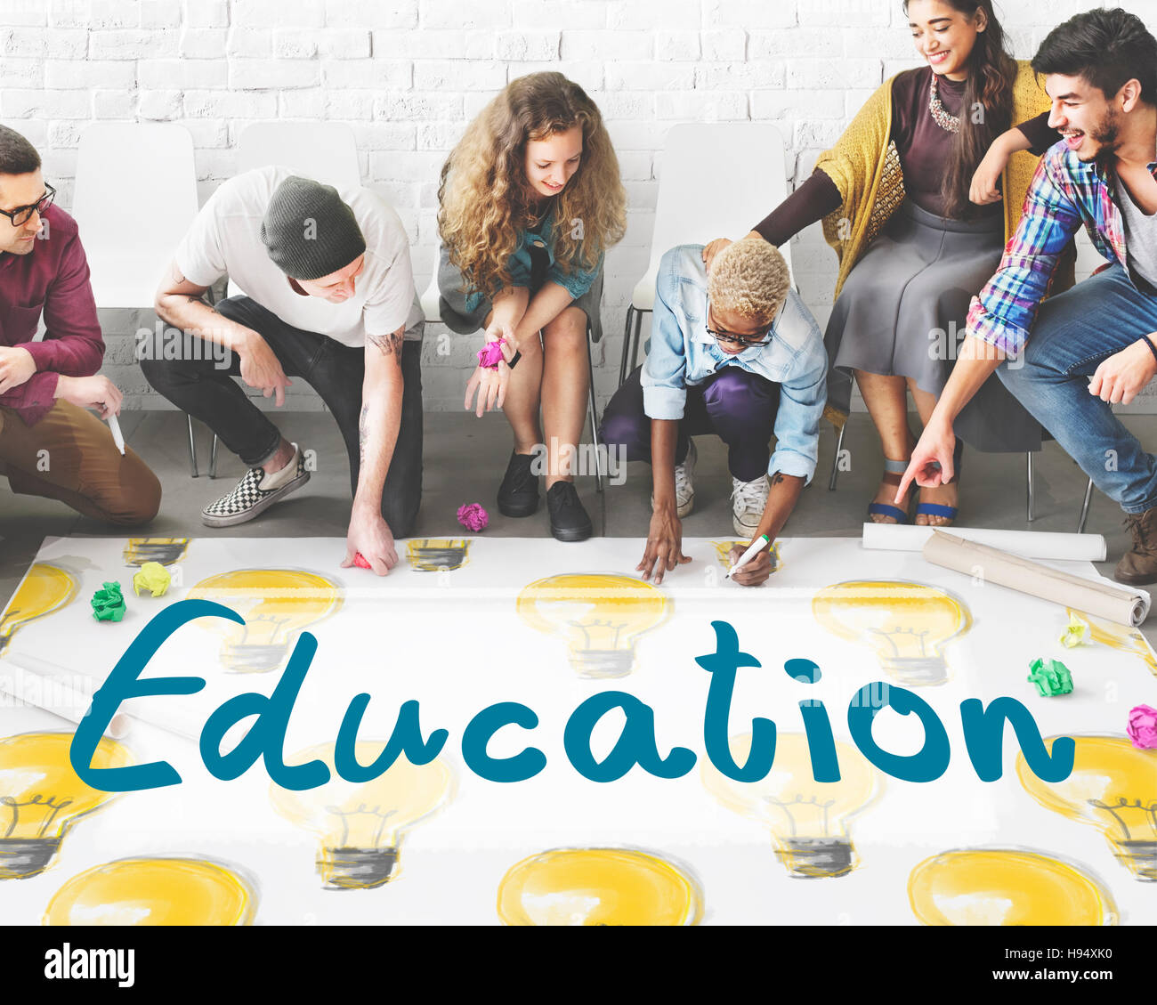 Education Learning School Knowledge Concept Stock Photo - Alamy