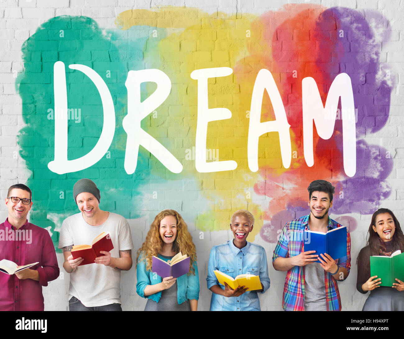 Dream Hopeful Inspiration Imagination Goal Vision Concept Stock Photo ...