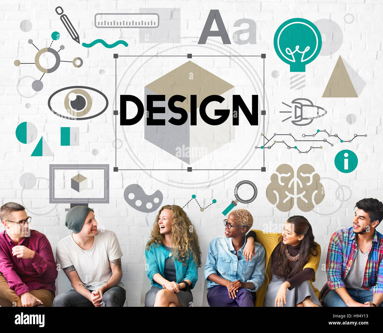 Design Ideas Creativity Artistic Concept Stock Photo - Alamy