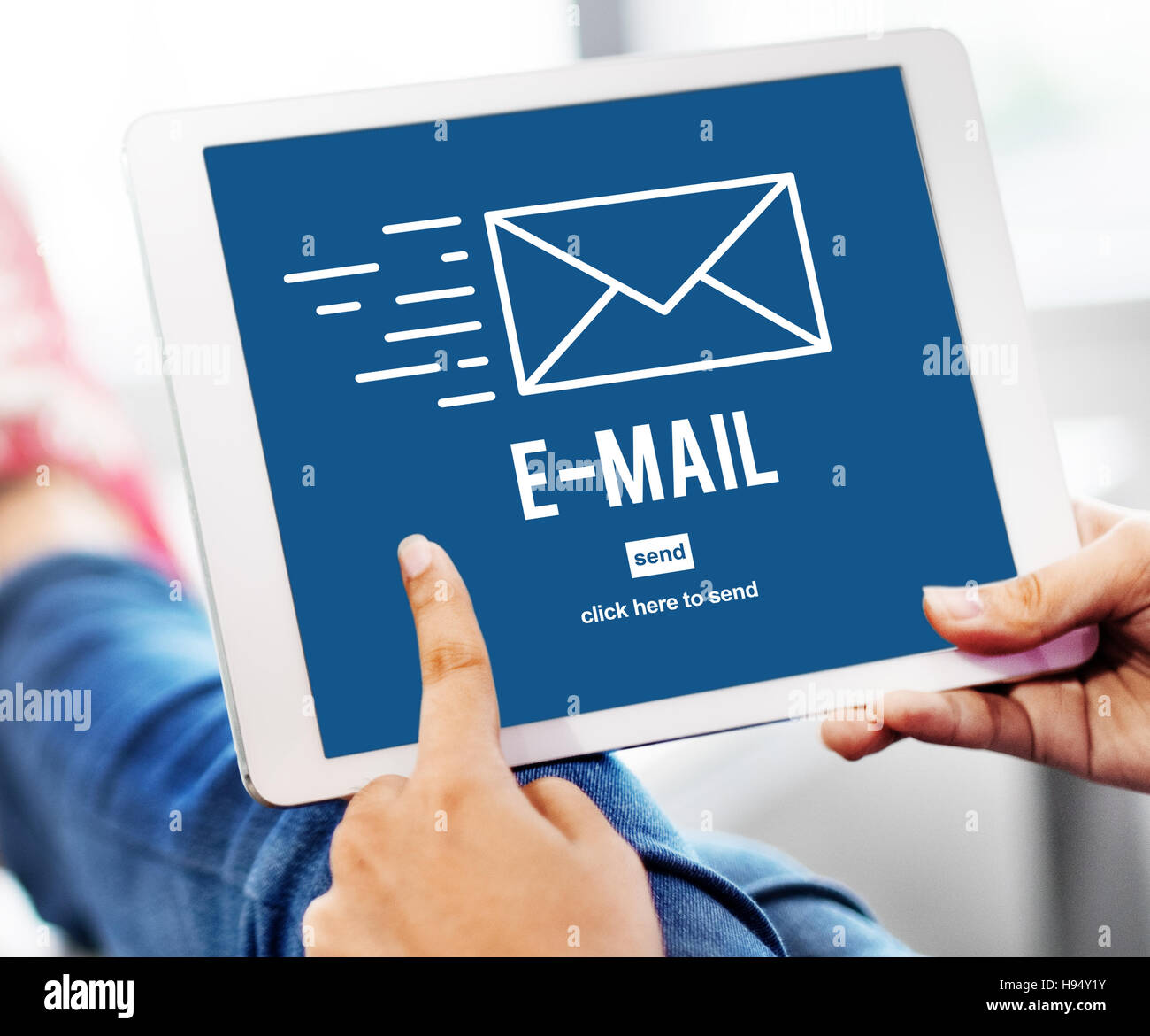 Email Internet Connecting Communication Message Concept Stock Photo - Alamy