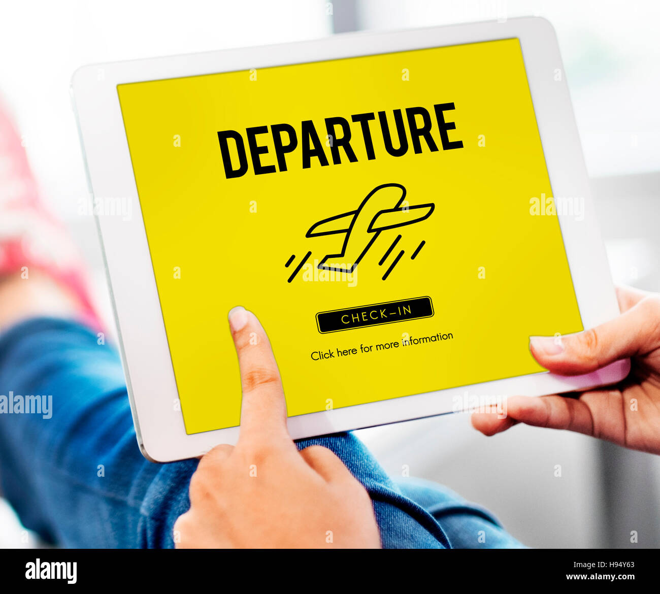 Transport Travel Departure Take off Concept Stock Photo - Alamy
