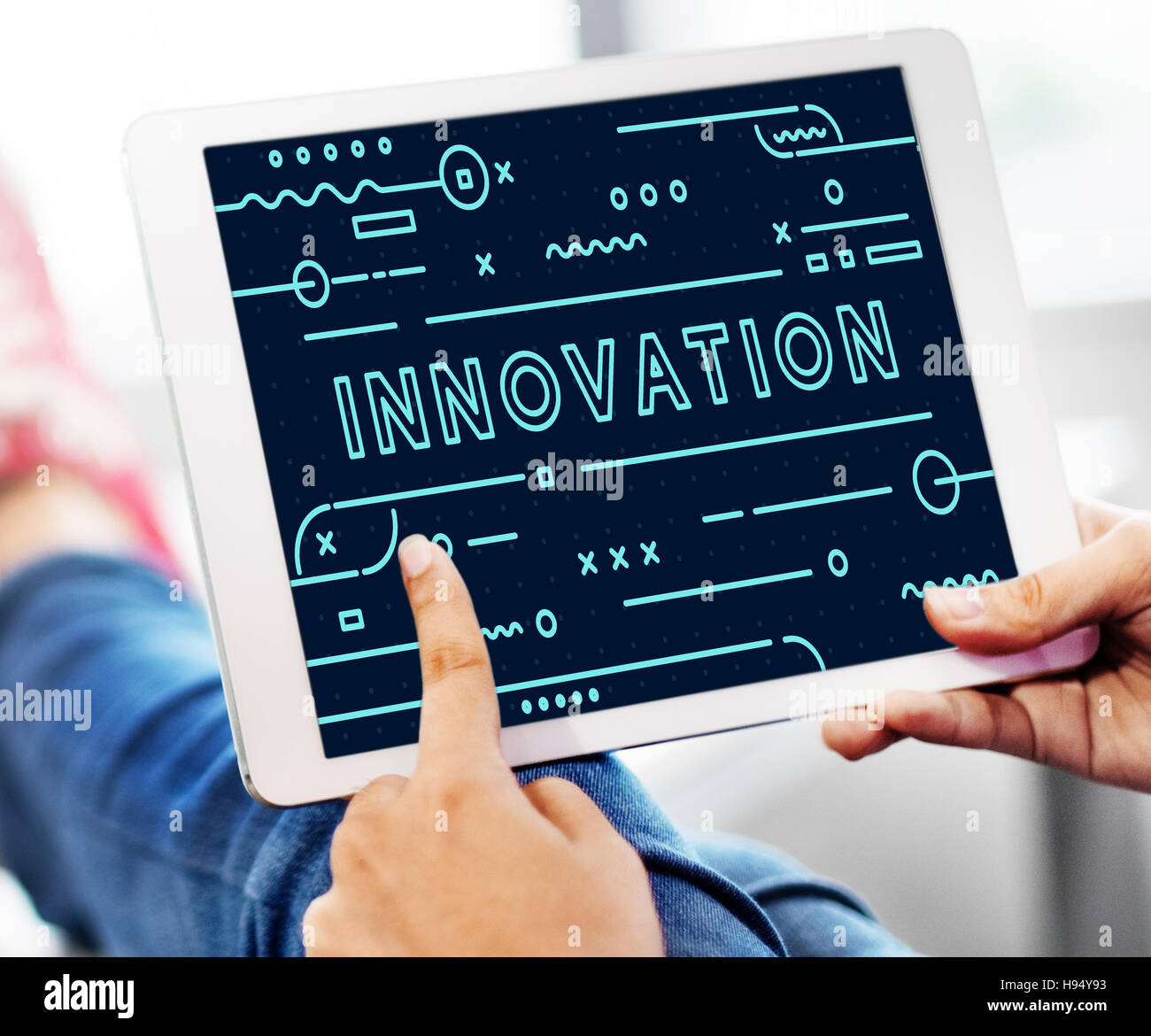 Technology Digital Connection Innovation Internet Concept Stock Photo ...