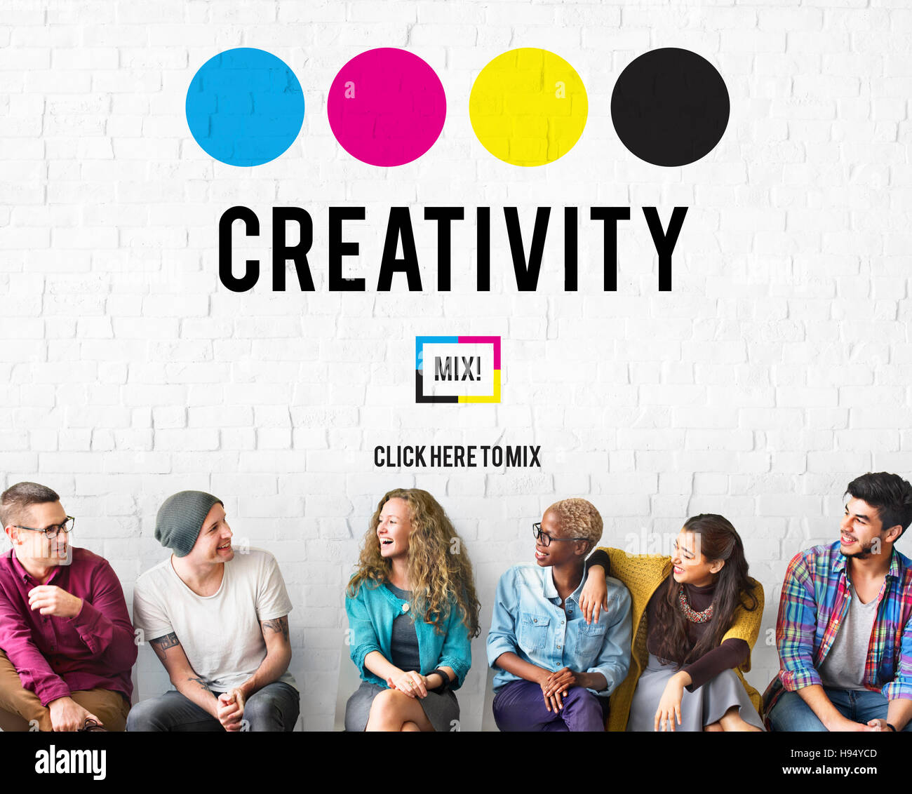 Creativity Aspiration Inspiration Inspire Skills Concept Stock Photo ...