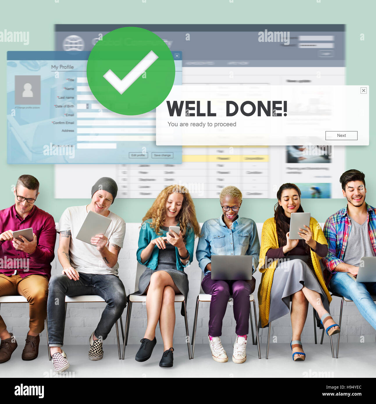 Successful Well Done Accomplishment Achievement Excellence Concept ...