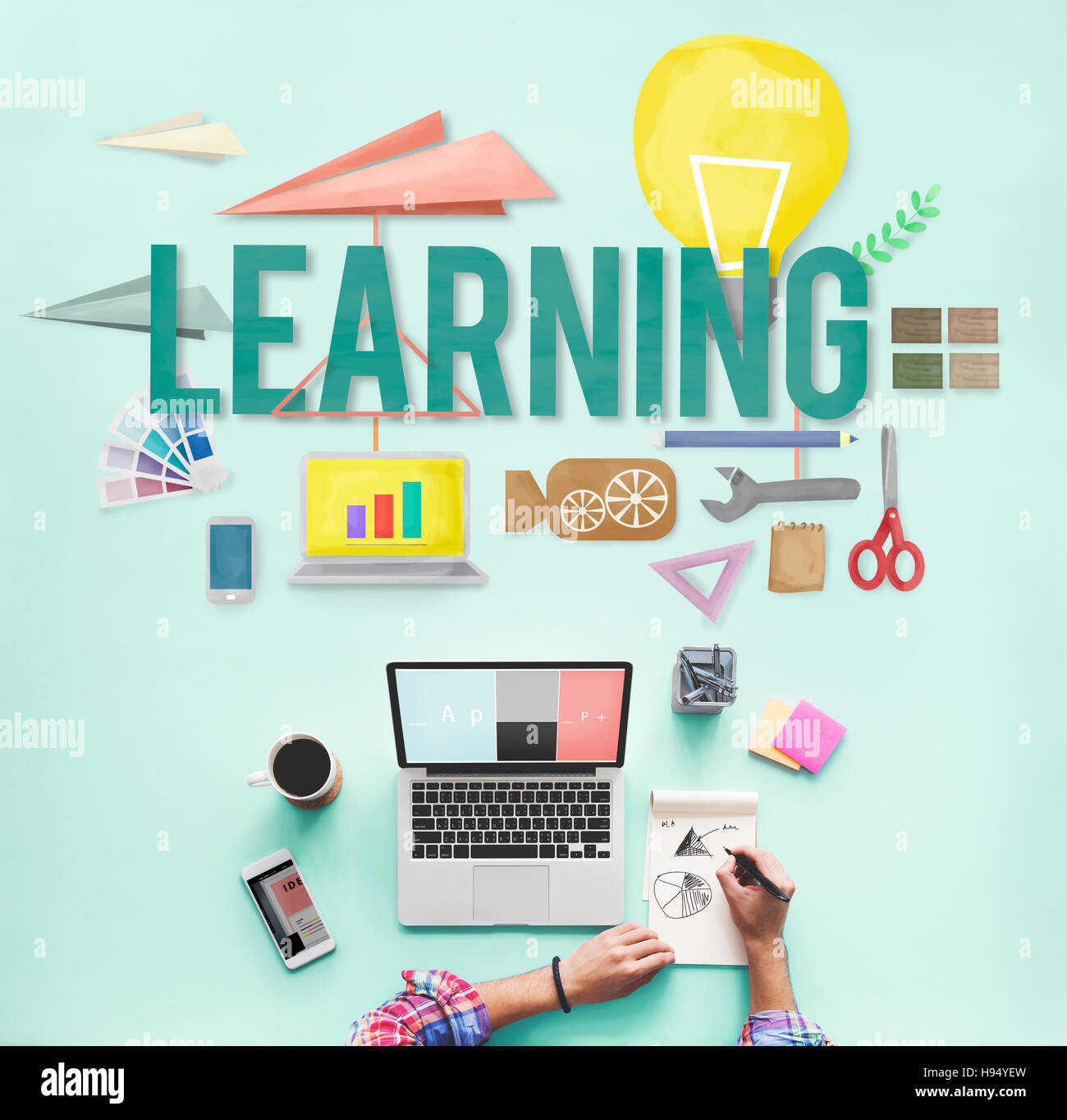 Learning Education Improvement Intelligence Ideas Concept Stock Photo ...