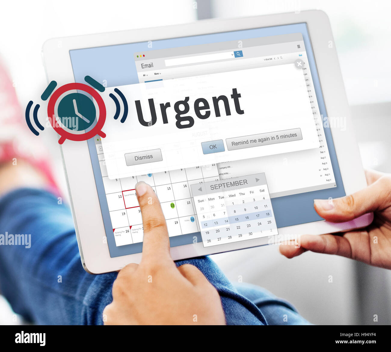 Urgent Necessary Important Immediately Urgency Priority Concept Stock ...