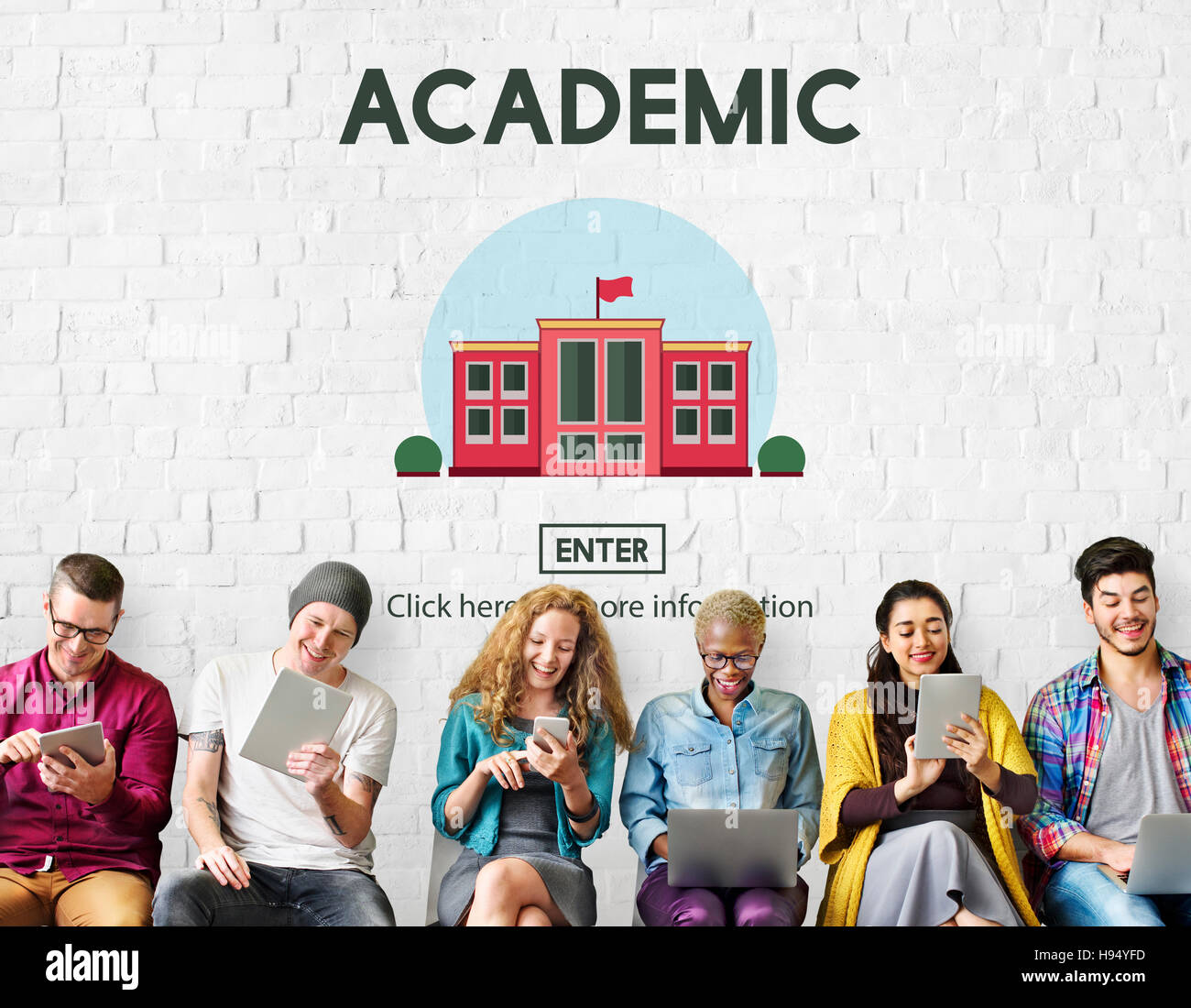 College Academic School Student Concept Stock Photo - Alamy