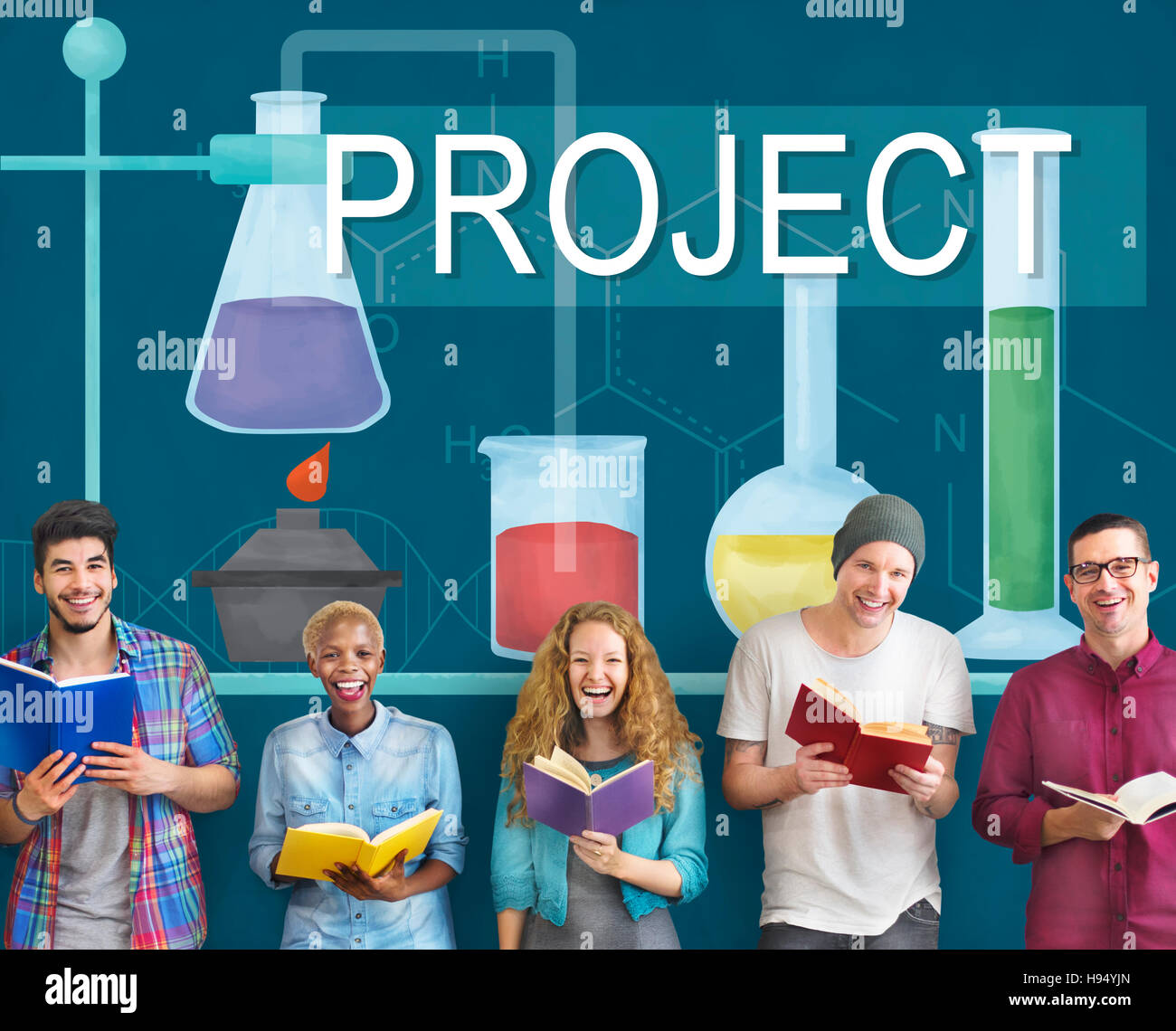 College science project hi-res stock photography and images - Alamy