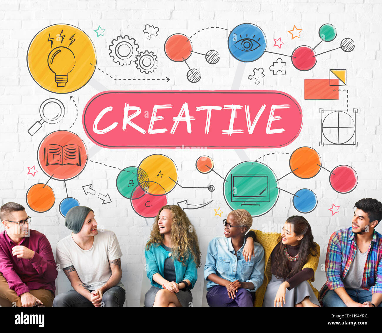 Creative Ideas Design Inspiration Imagination Concept Stock Photo - Alamy