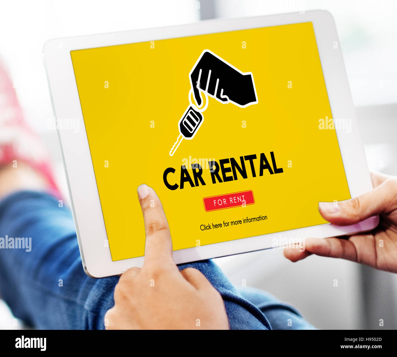 Car Rental Vehicle Transportation Service Concept Stock Photo - Alamy