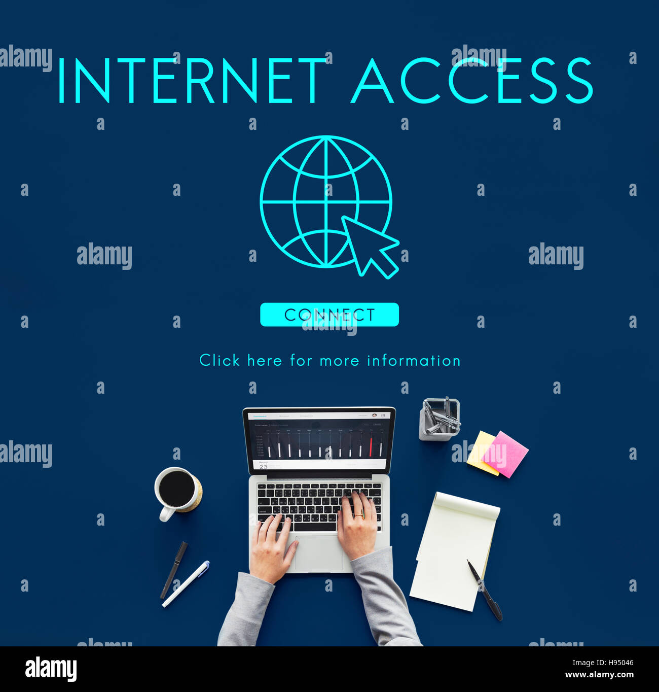 Internet Access URL Browsing Connection Concept Stock Photo - Alamy