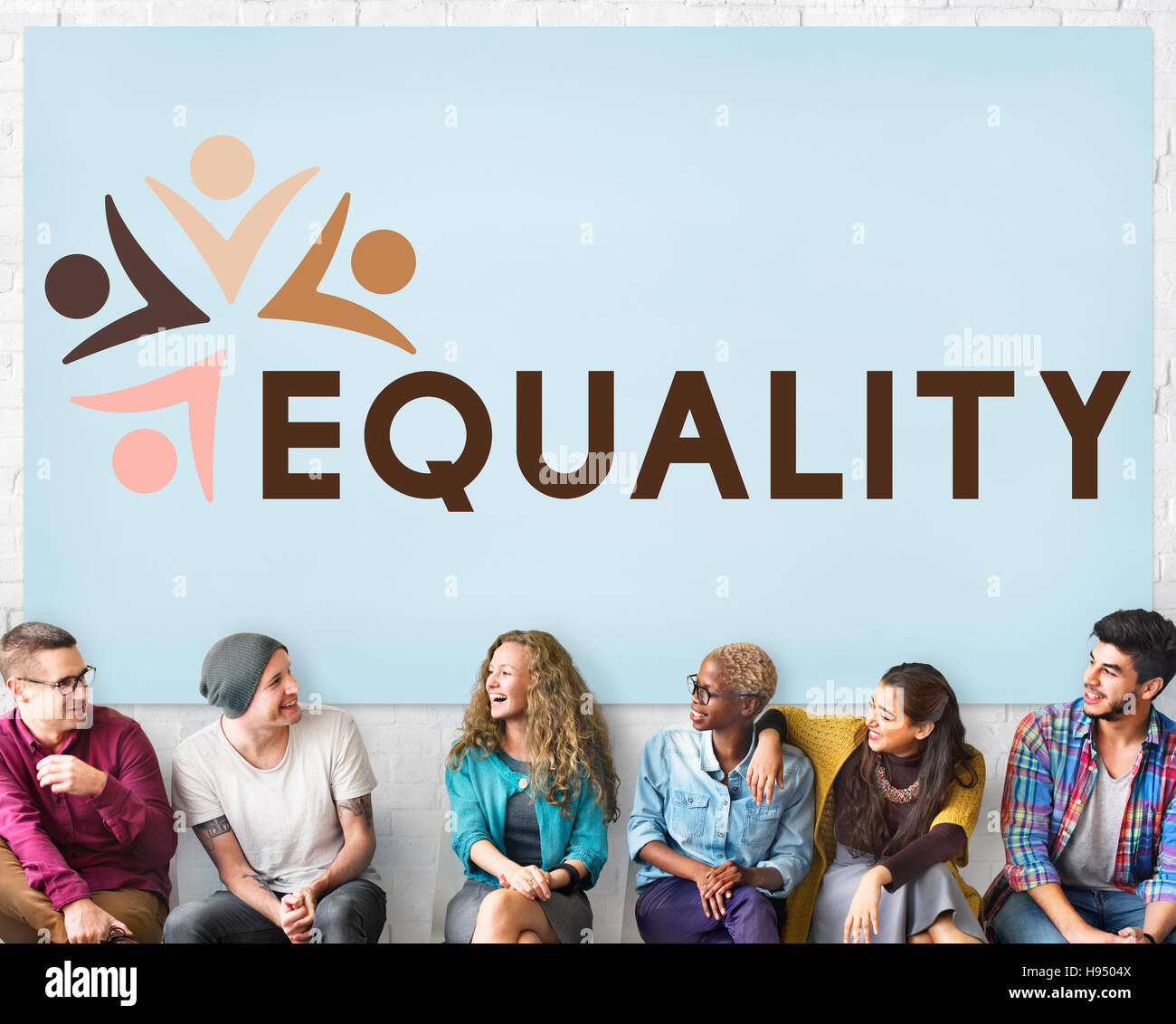 Equality Fairness Fundamental Rights Racist Discrimination Concept ...