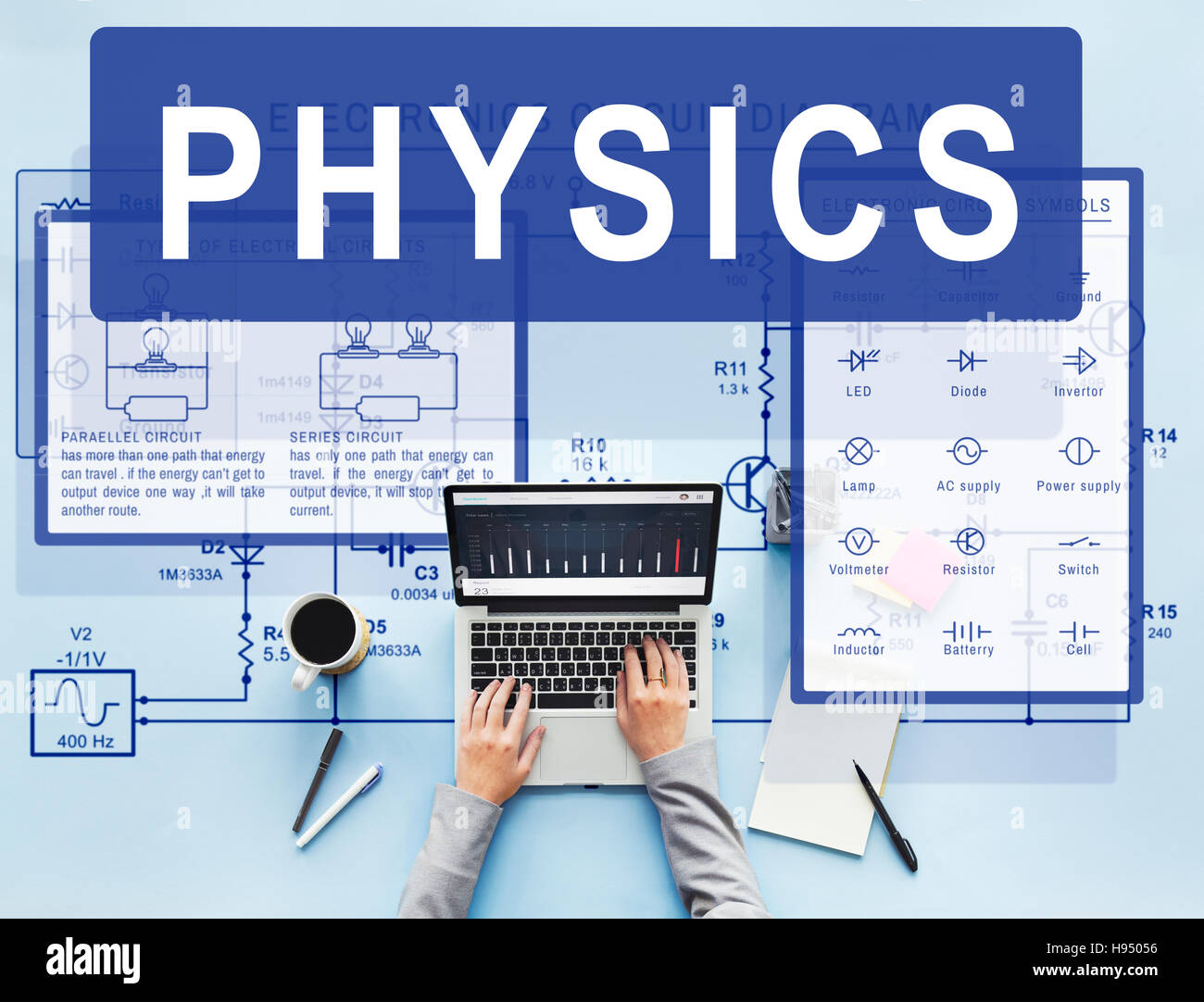 Physics Complex Experiment Formula Function Concept Stock Photo - Alamy