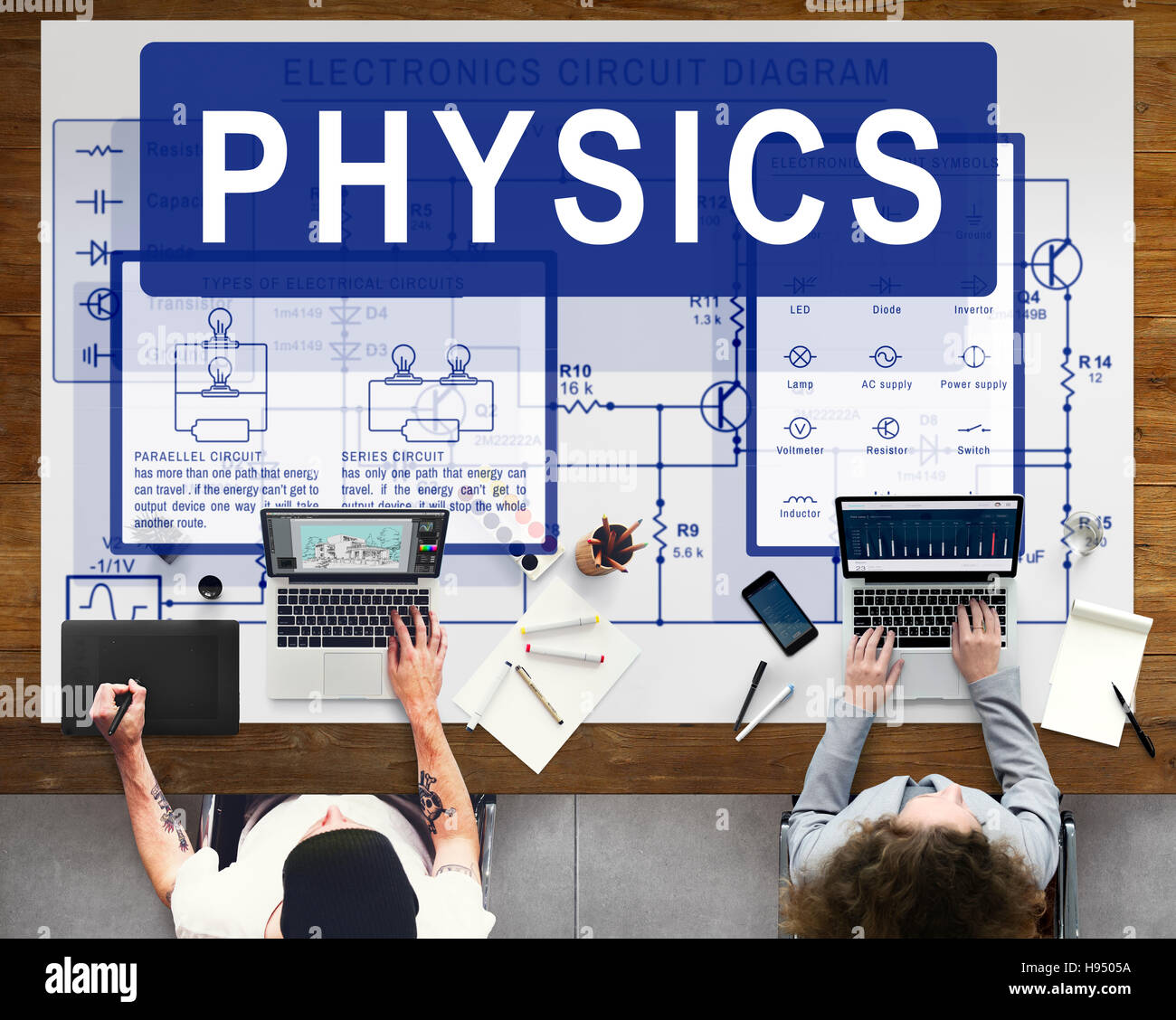 Physics Complex Experiment Formula Function Concept Stock Photo - Alamy
