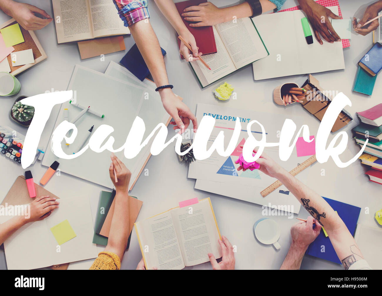 Teamwork Agreement Alliance Collaboration Unity Concept Stock Photo - Alamy