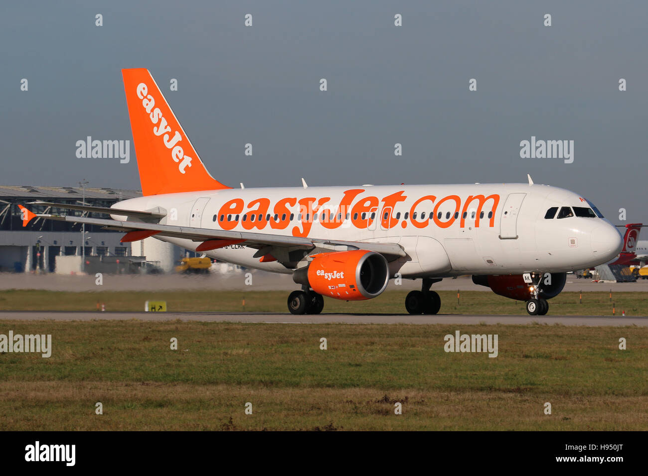 Stuttgart, Germany – October 31, 2016: EasyJet, Airbus A319 at ...
