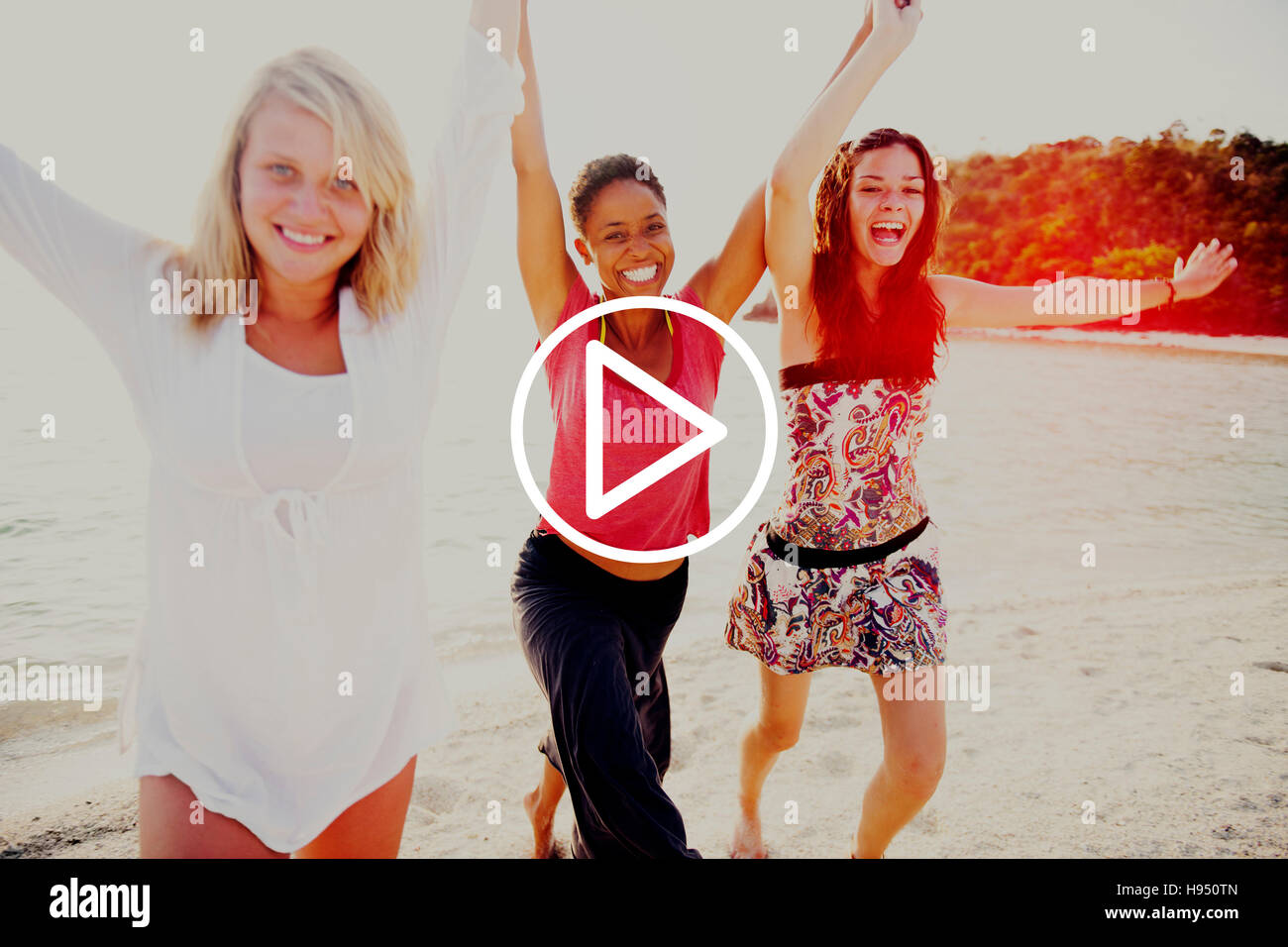 Play Start Button Multimedia Concept Stock Photo - Alamy