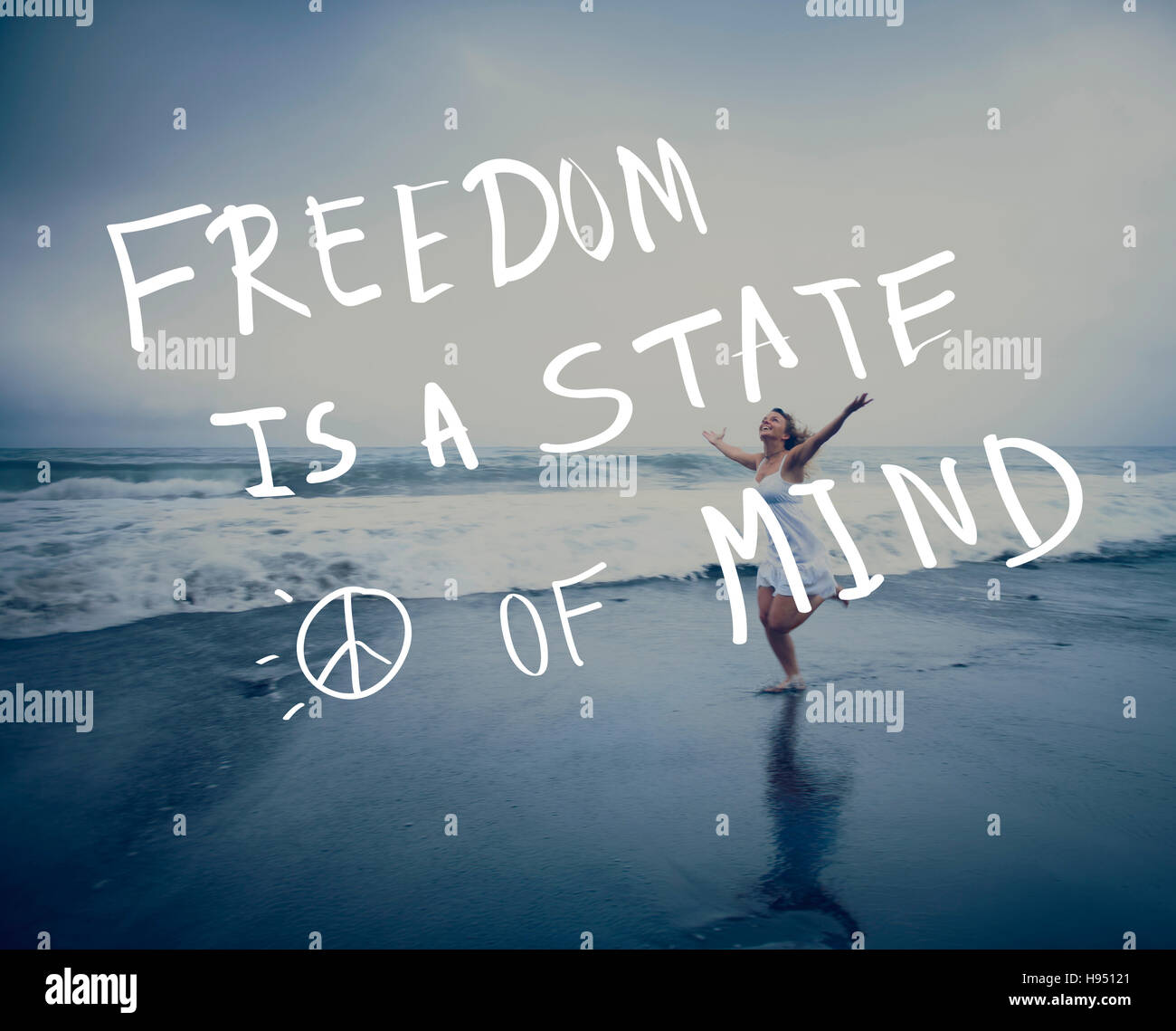 Lifestyle Positive Thoughts Mind Life Concept Stock Photo - Alamy