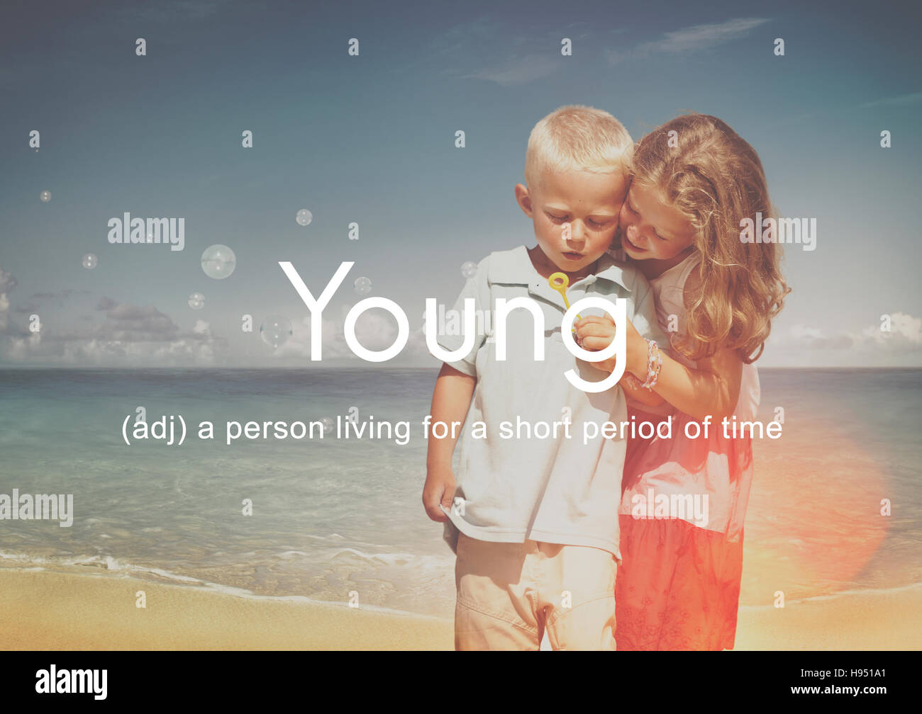 Teenybopper Young Children Youth Kids Concept Stock Photo - Alamy