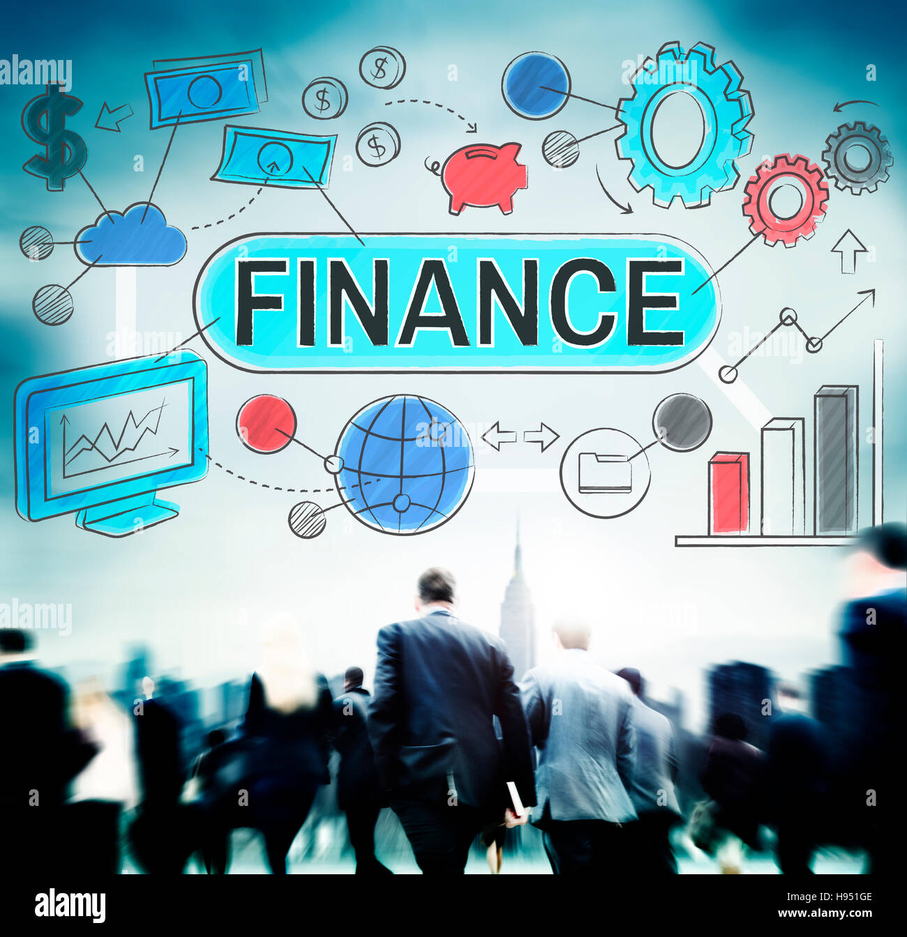 Finance Financial Economy Budget Bookkeeping Concept Stock Photo - Alamy