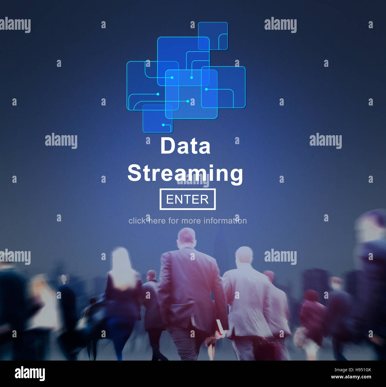 Data Streaming Online Web Media Concept Stock Photo - Alamy