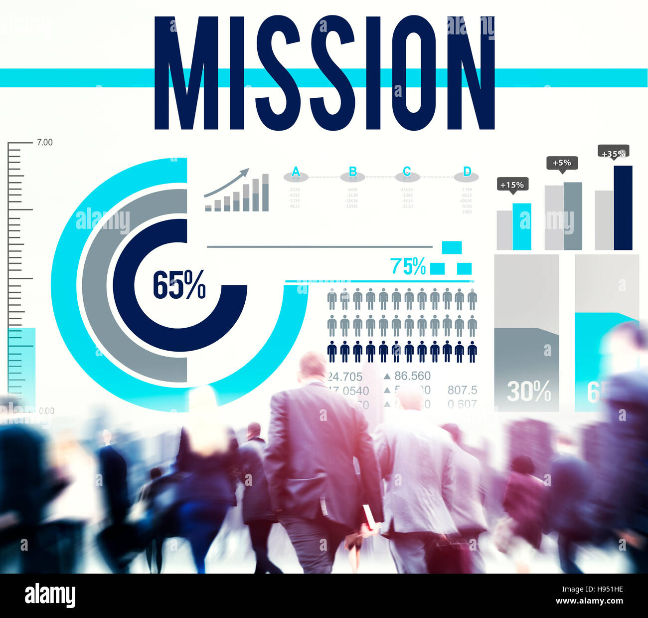 Mission Target Goal Inspiration Aim Concept Stock Photo - Alamy