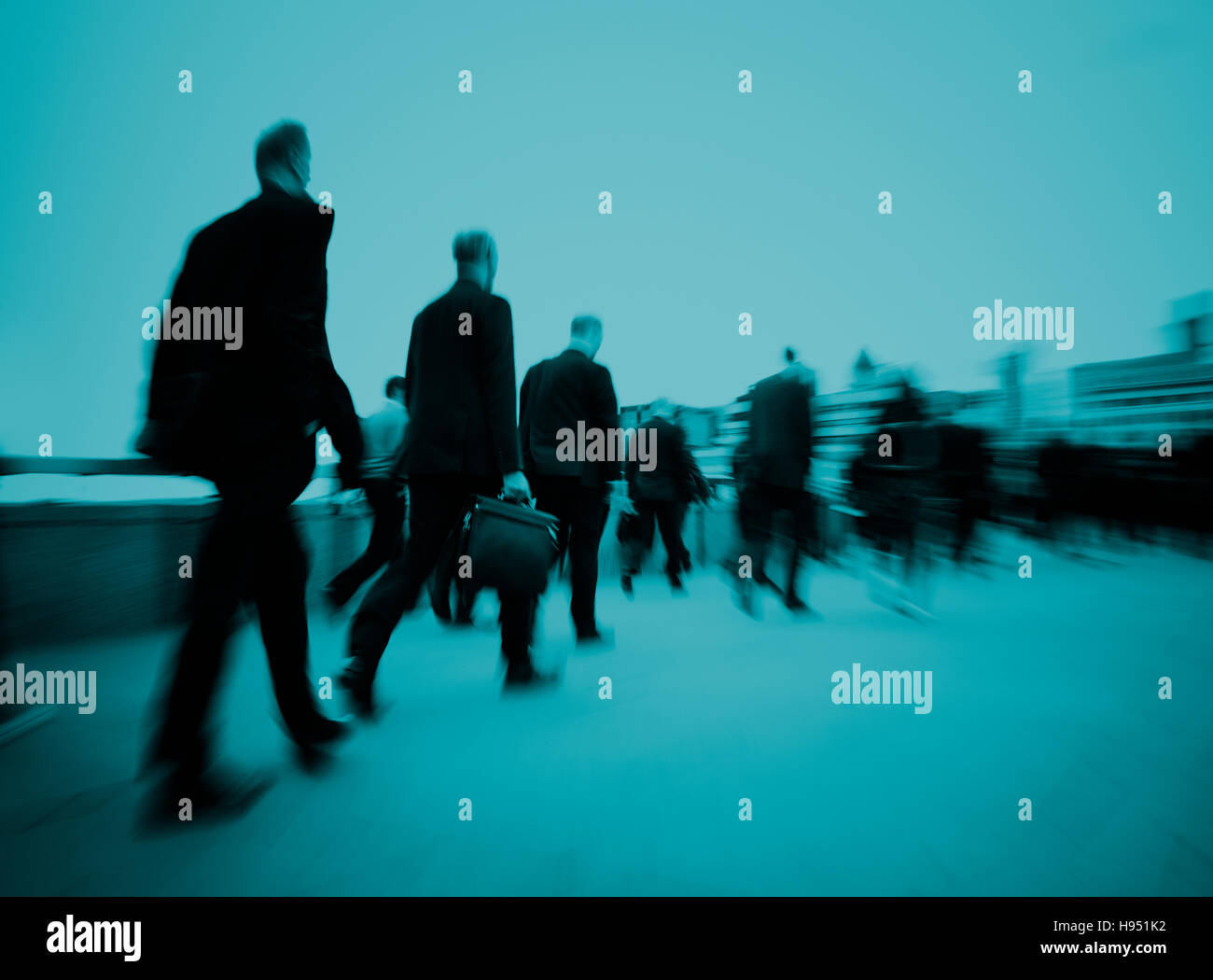Business People Commuter Walking Travel Crowd Concept Stock Photo - Alamy