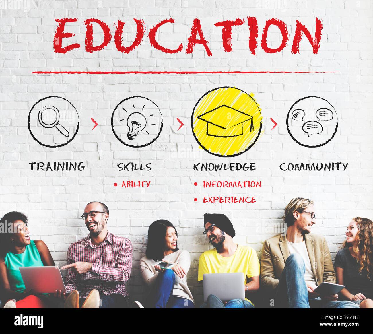 Students learning social skills hi-res stock photography and images - Alamy