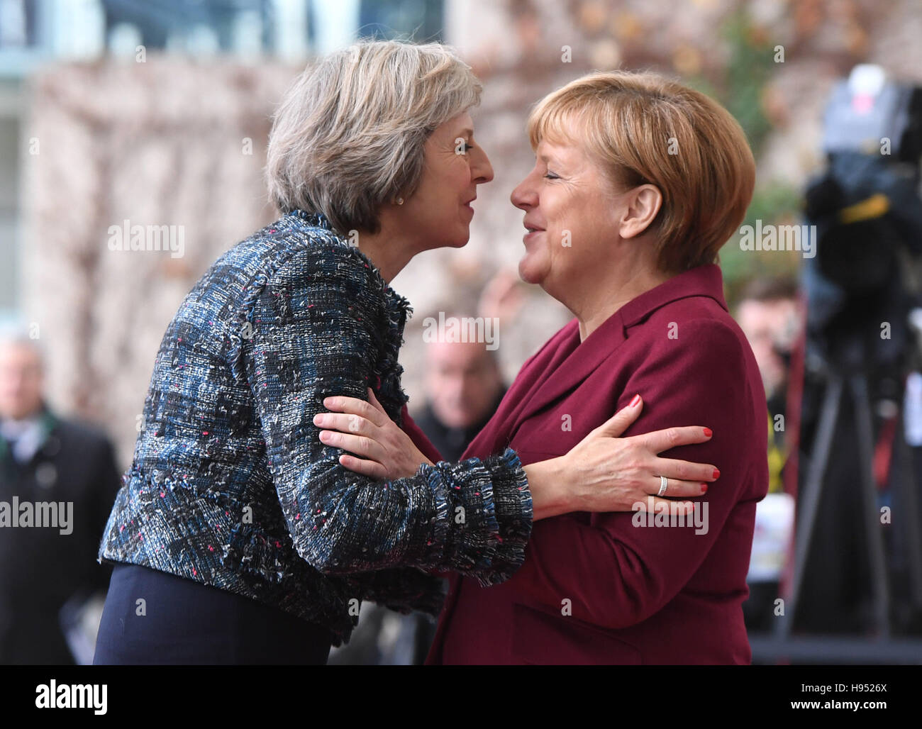 Berlin, Germany. 18th Nov, 2016. German Chancellor Angela Merkel (CDU ...