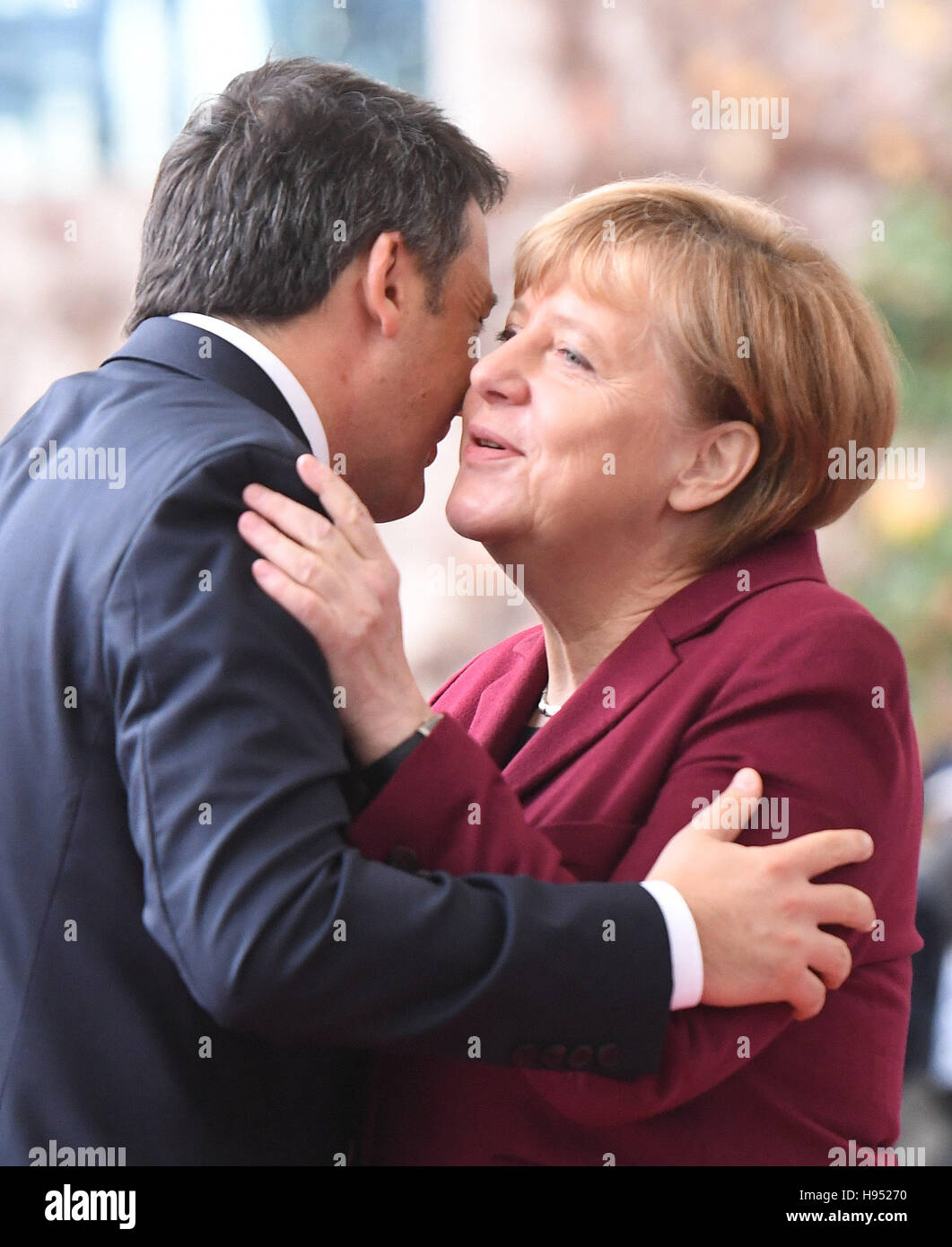 Berlin, Germany. 18th Nov, 2016. German Chancellor Angela Merkel (CDU ...