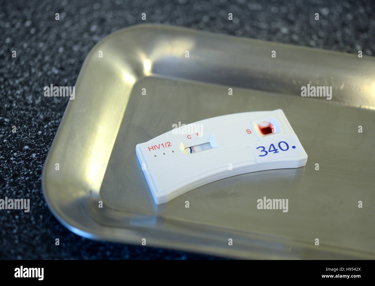 Positive aids test strip hi-res stock photography and images - Alamy
