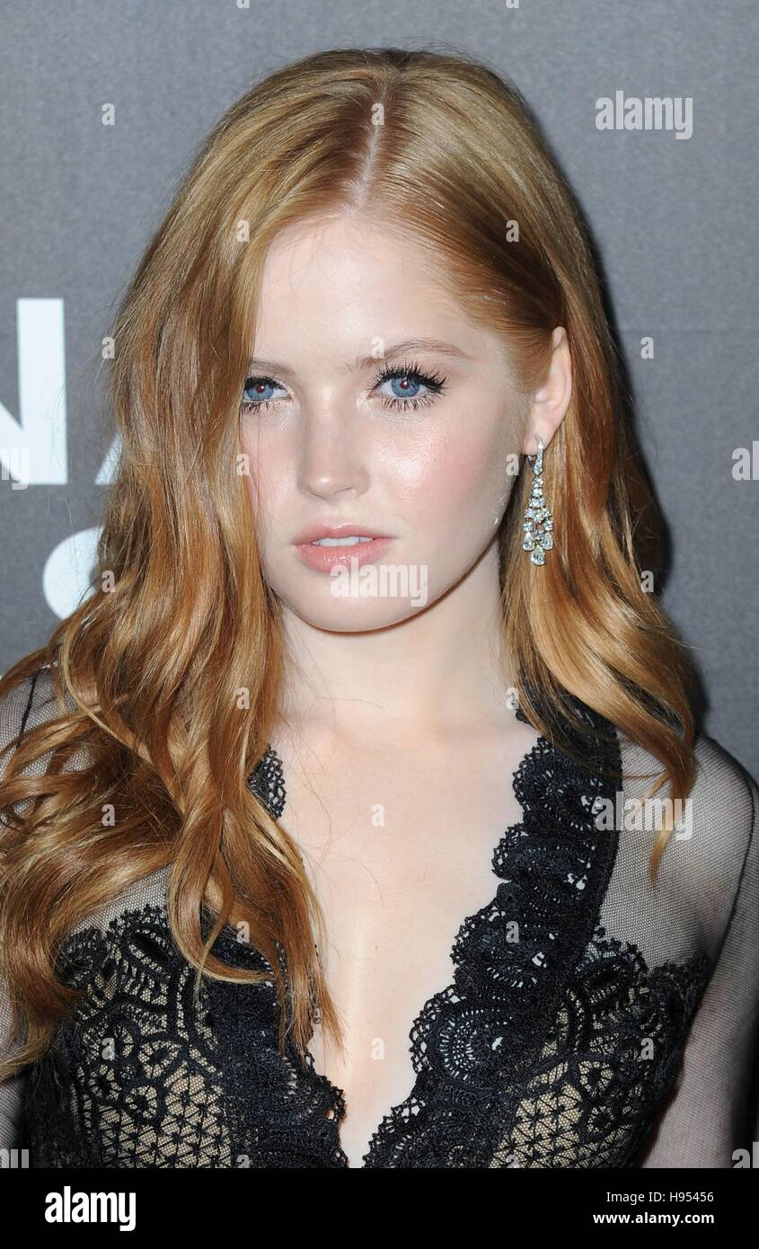 New York, NY, USA. 17th Nov, 2016. Ellie Bamber at arrivals for ...