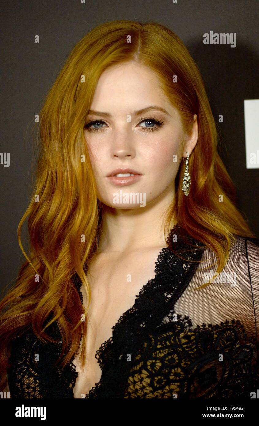 New York, NY, USA. 17th Nov, 2016. Ellie Bamber at arrivals for ...