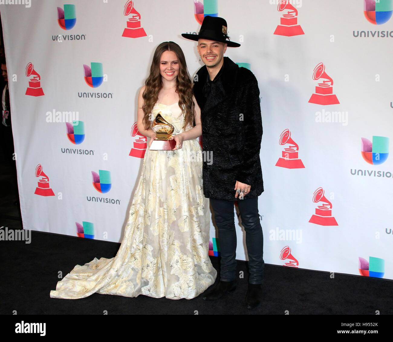 Las Vegas, NV, USA. 17th Nov, 2016. Joy Huerta, Jesse Huerta in the ...