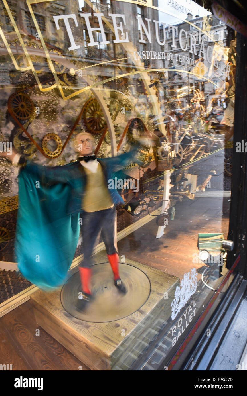Liberty, London, UK. 18th November 2016. Liberty Christmas windows ...